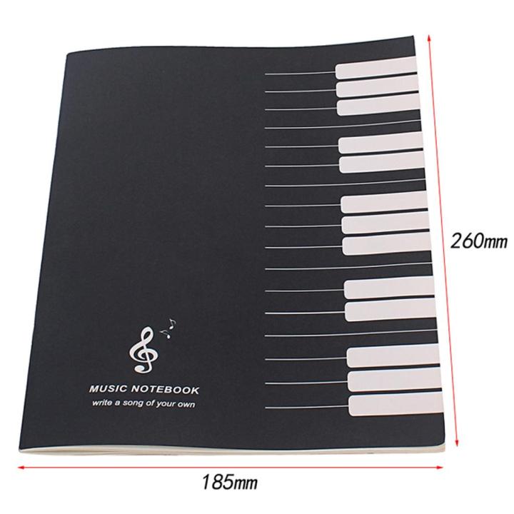 Blank Music Manuscript Exercise Writing Paper Book - Staff Notebook 32 ...