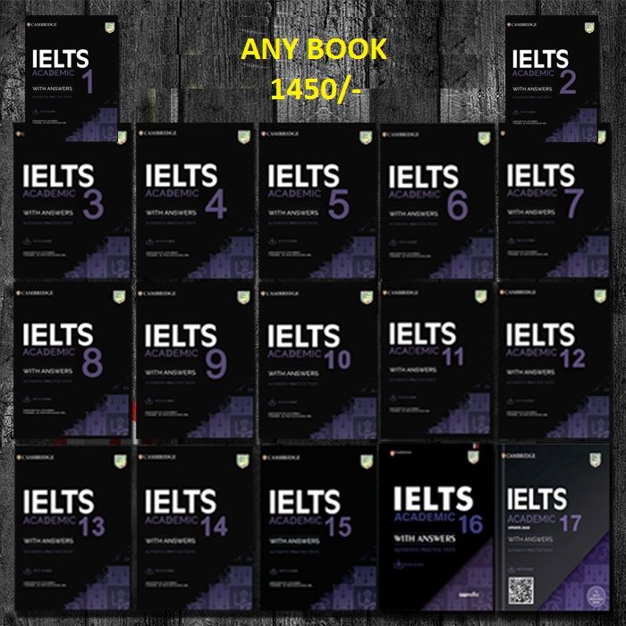 IELTS academic and general 1-17 Book | Daraz.lk