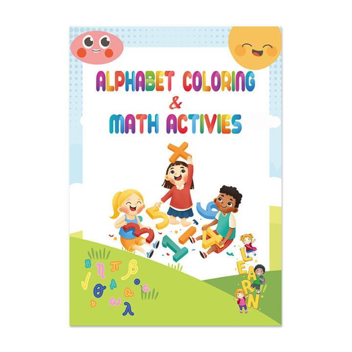 Bview Art Kindergarten Numbers Workbook: Playland-Themed Math Practice ...