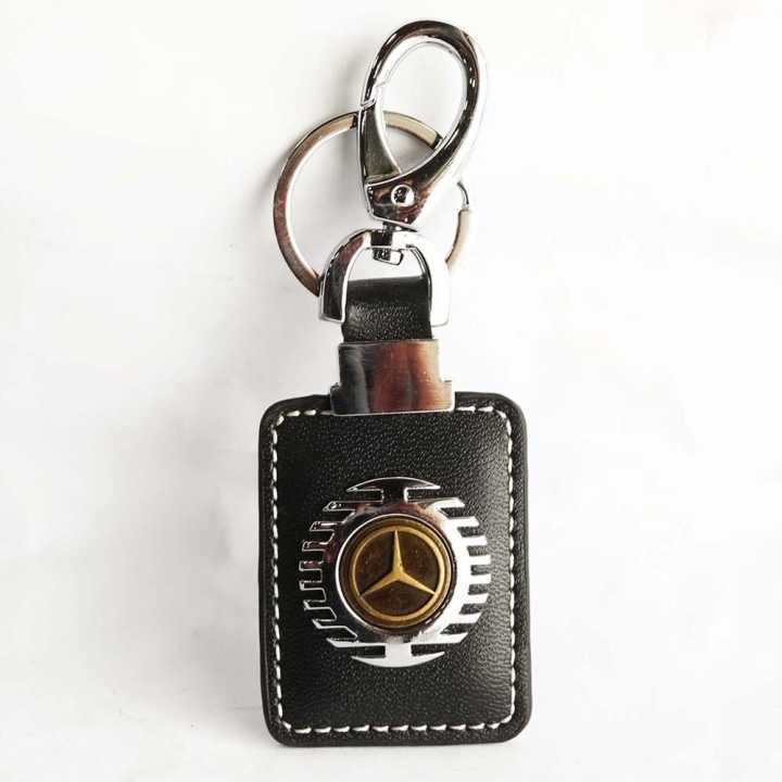 Mercedes Benz Car Leather light weight Key tag | Daraz.lk