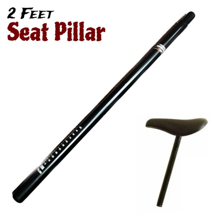 Bicycle Seat Pillar Seat Post 25.4mm Heavy Duty Steel 2 Feet Height ...
