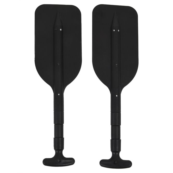 2Pcs Paddles Telescoping Plastic Boat Paddle Oar for Kayak Jet Ski and ...