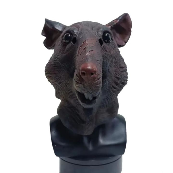 3D Funny Cartoon Rat Animal Mouse Mask Halloween Decoration Fancy Dress ...
