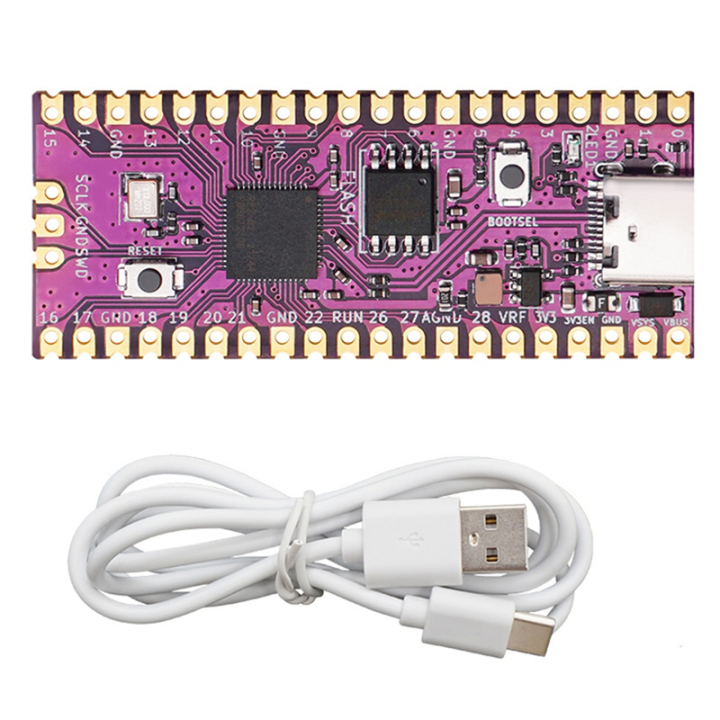 PicoBoot Replacement for Raspberry Pi Pico Board Replacement Modchip RP2040 USB TYPE-C Dual-Core ...