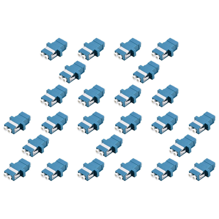 LC Fiber Optic Adapter - LC to LC Duplex Singlemode Coupler - 30 Pack - Blue | Daraz.lk