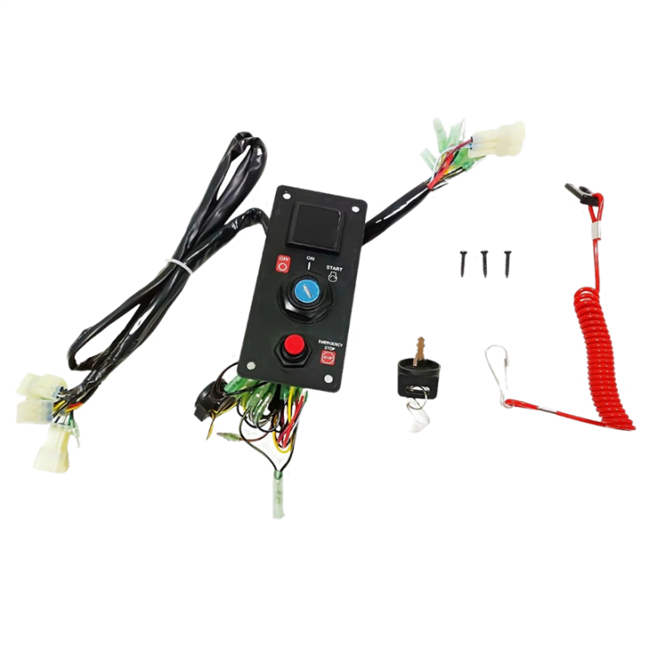 Single Engine Ignition Cut Off Switch Panel Kit Automobile Switch Panel ...