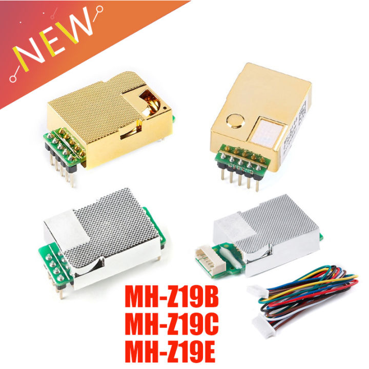 NEW 【Exclusive Discount】MH-Z19 MH-Z19C MH-Z19E MH-Z19B IR CO2 Sensor ...
