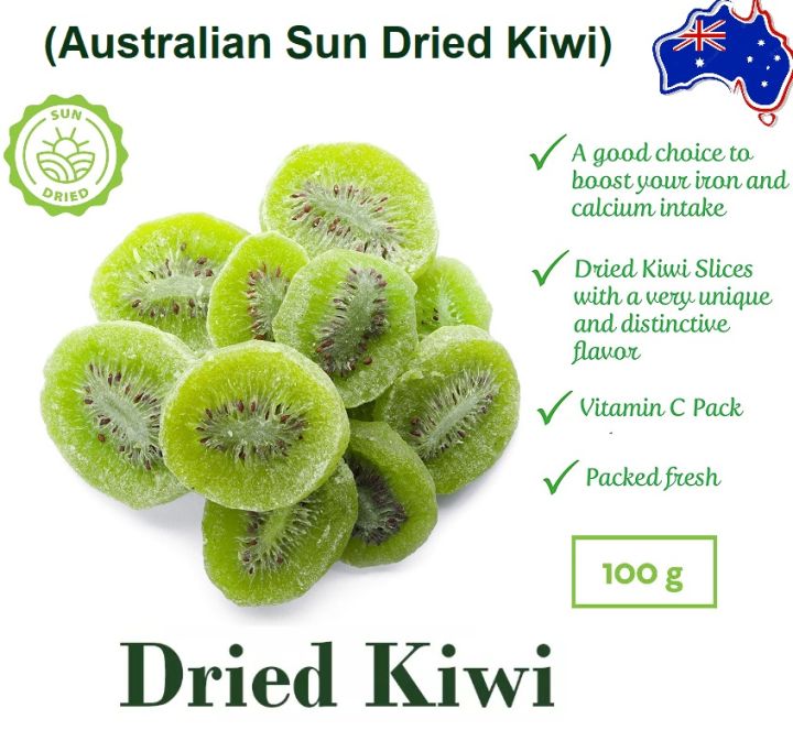 Dried Kiwi Slice 100g Sun Dried Australian Kiwi | Daraz.lk