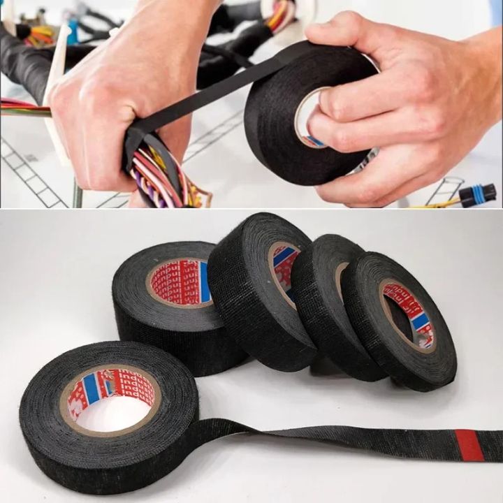 NEW Tape Tape Black Velvet Wiring Bundle Flame Retardant Electrical ...
