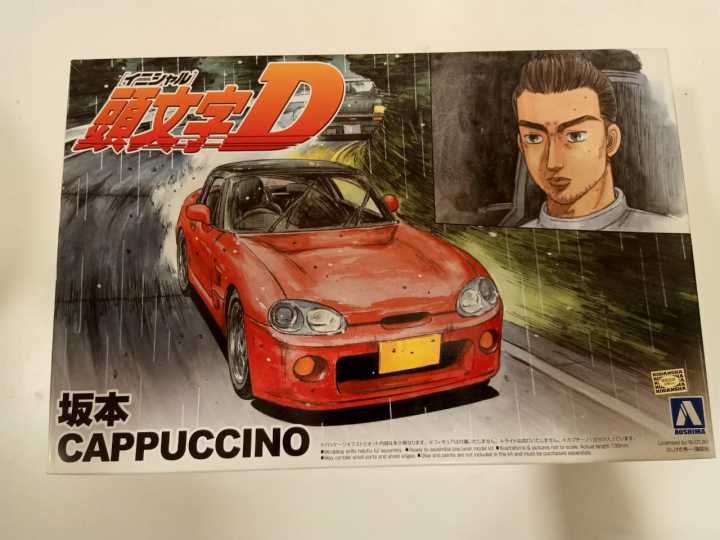 Initial D Sakamoto Cappuccino Suzuki Aoshima Model Kit | Daraz.lk