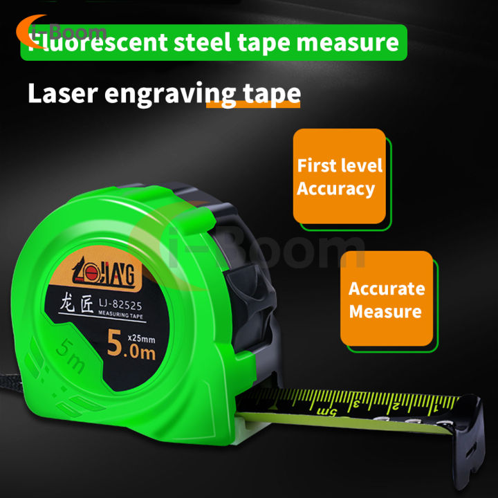 5 / 7.5 / 10 Meter Portable Tape Measure Fluorescent Length Measuring ...