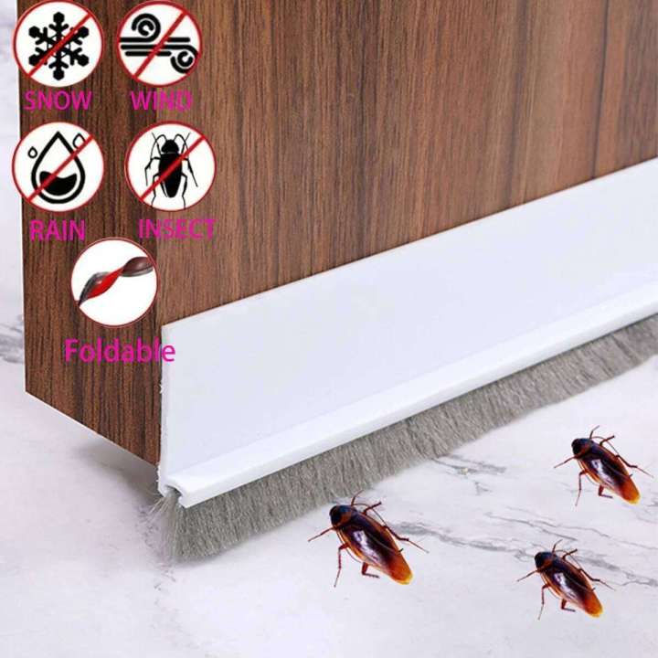 Sealing Strip Stopper with Brush Rubber Door Sweep Sound Proof ...