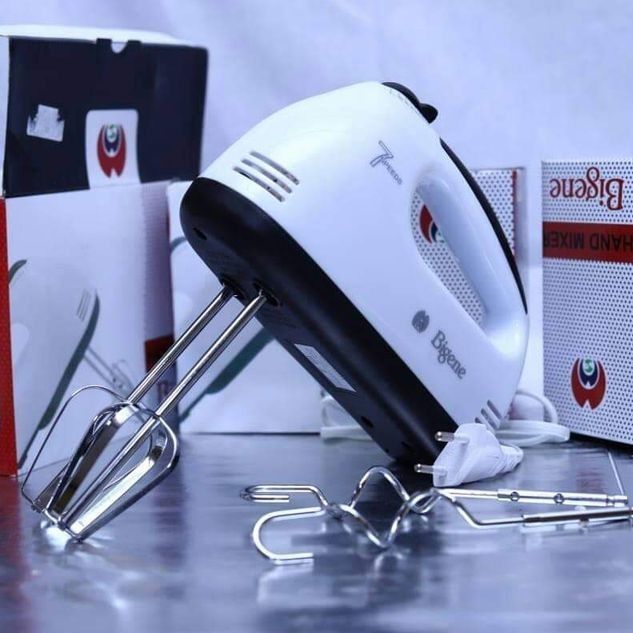 Ozone Speed Light Weight Hand Mixer With Chrome Beater + Dough Hook ...