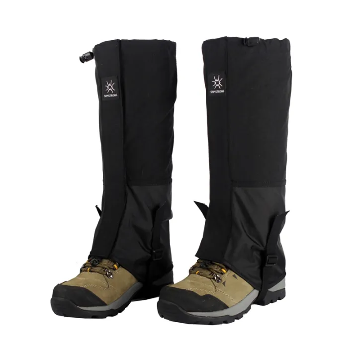 1pair Waterproof Leg Covers Legging Gaiter Climbing Camping Hiking Ski ...