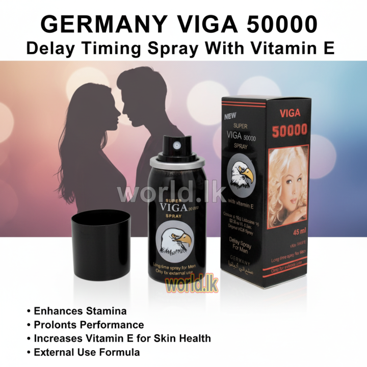 18+ Made In Germany Original VIIGA 50000 Increase Delay Timing Spray ...