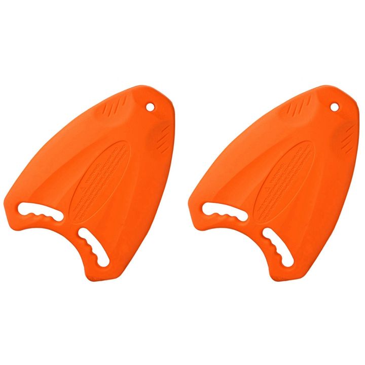 TWEXQNY 2X Orange Swim Board EVA Back Float Kickboard Safe Training Aid ...
