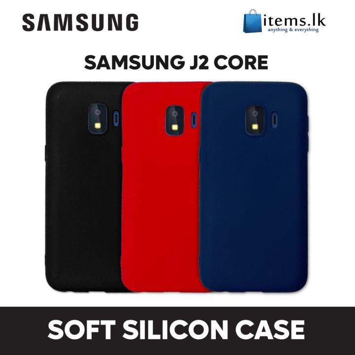 Ultra Slim Soft Silicon Case For Galaxy J2 Core Matte TPU Rubber Back ...