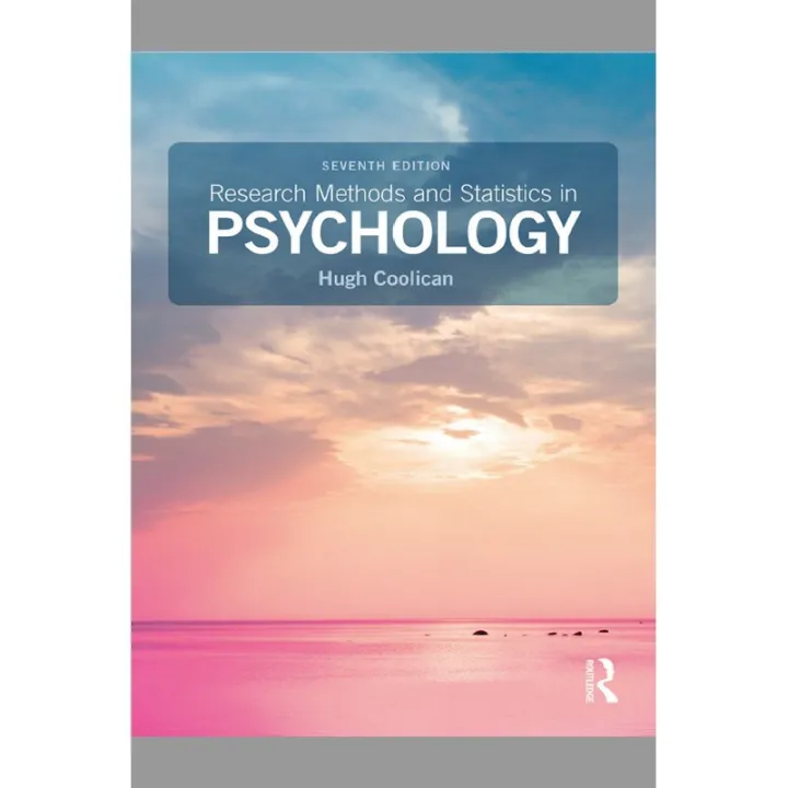 Research Methods And Statistics In Psychology Seventh Edit Daraz Lk