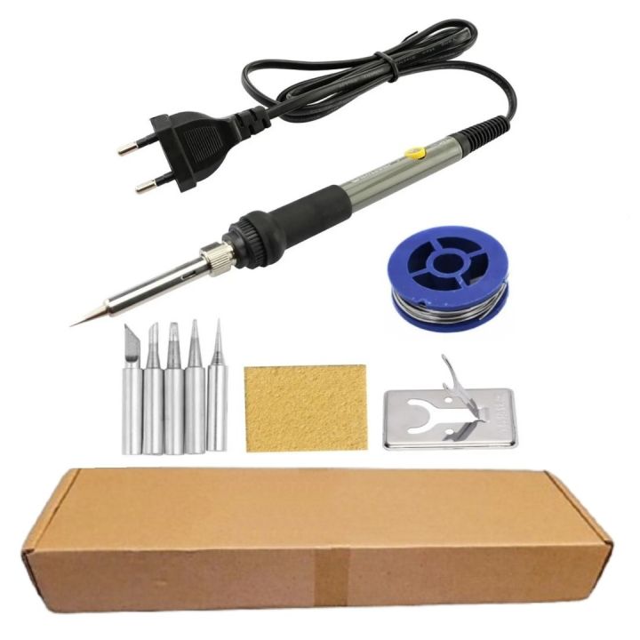 60W 220V Adjustable Temperature Bouth Gun For Soldering The Electronic ...