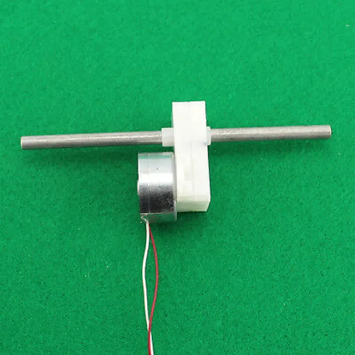 Double Shaft 300 Gear Motor Dc 1v-6v 3v 5v 6-166rpm Long Axis Electric ...