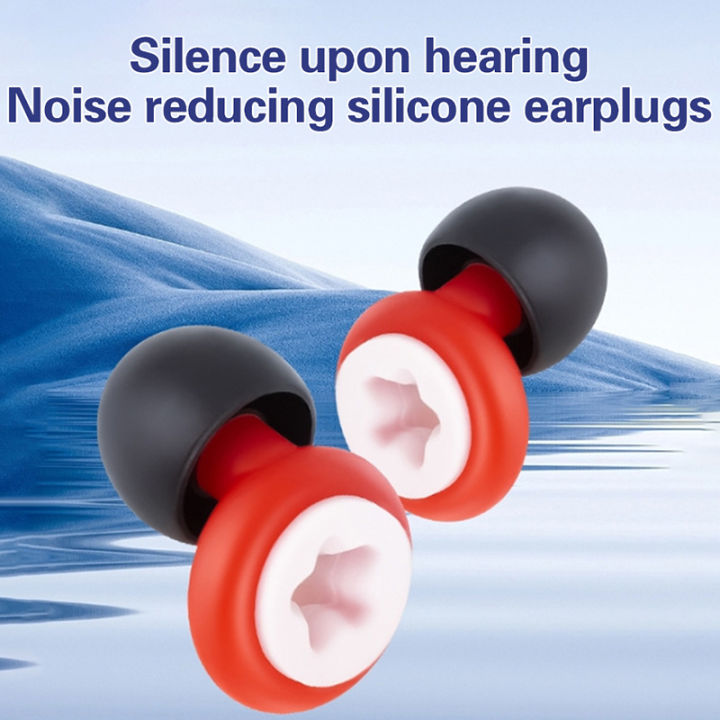 Huiye earbuds silent earbuds, super strong silicone soundproof earbuds ...