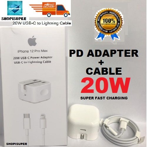 lightning fast charger 20W USB C Charger - PD Fast Charger Block USB-C ...