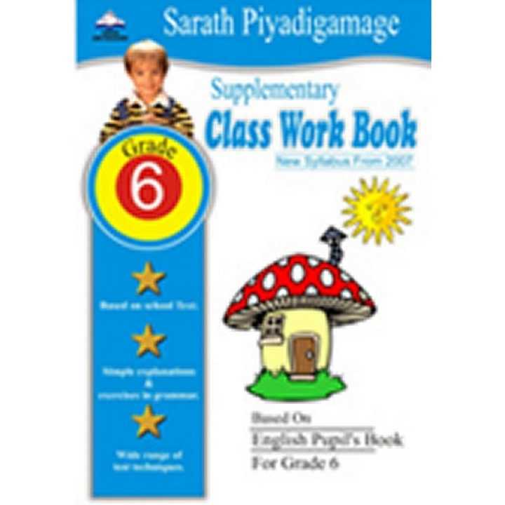 Supplementary Class Work Book Grade 6 - Sbp - 9789556803822 | Daraz.lk