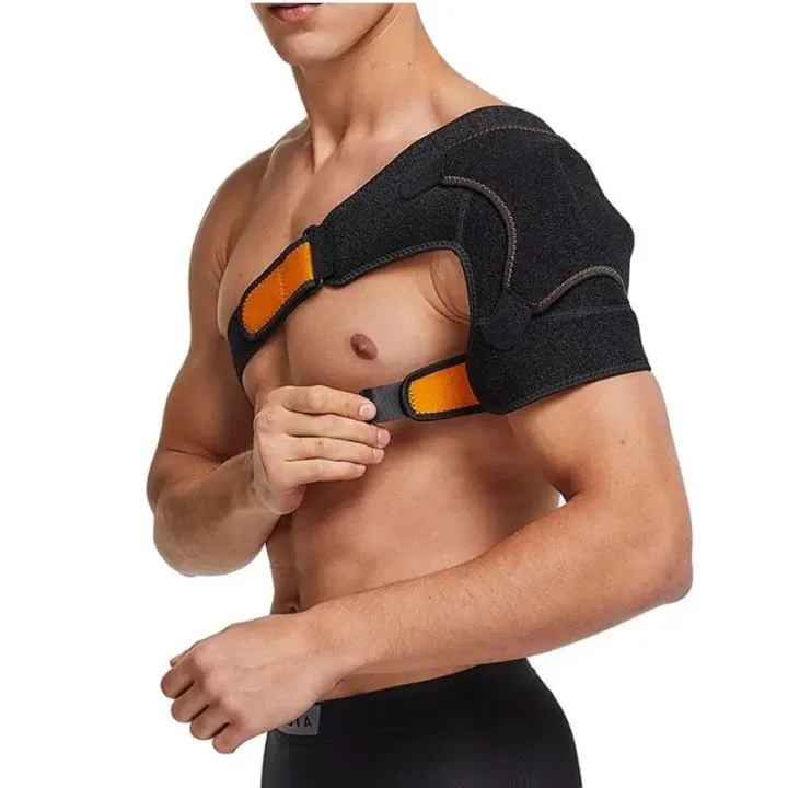 Adjustable Left/Right Shoulder Support Compression Shoulder Brace ...