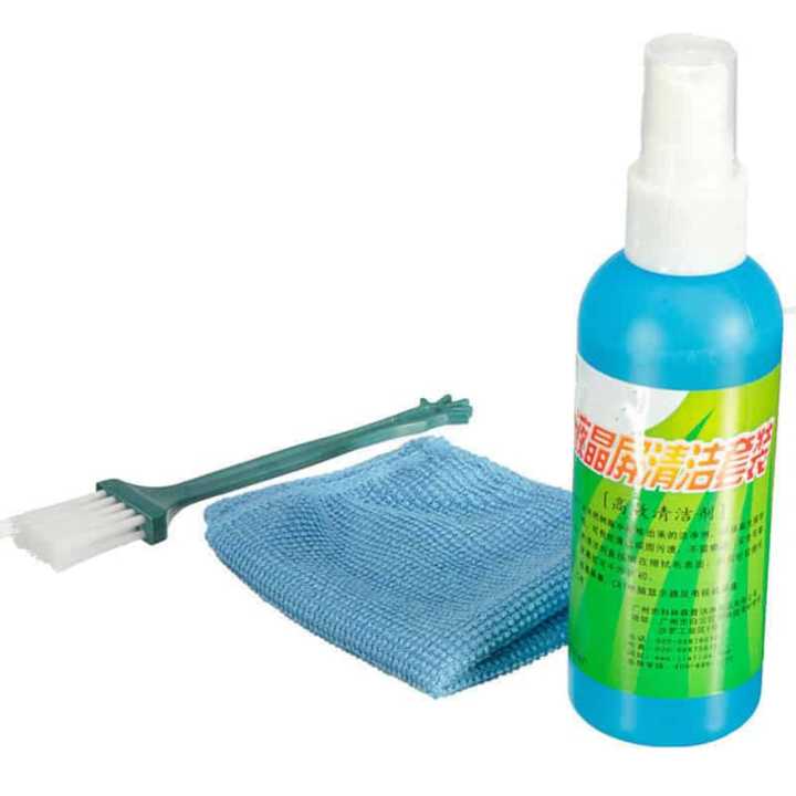 Laptop Tablet TV Screen Cleaning Kit - Complete Solution for LCD & LED ...