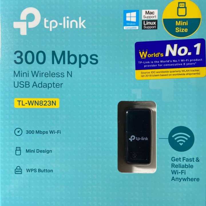 300 Mbps Mini Wireless N USB Adapter TL- WN823N | Daraz.lk