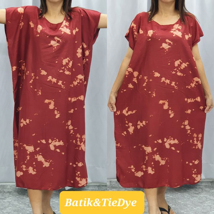 010 READY STOCK TIE DYE DASTER PANJANG/LONG DRESS TIE DYE | Daraz.lk