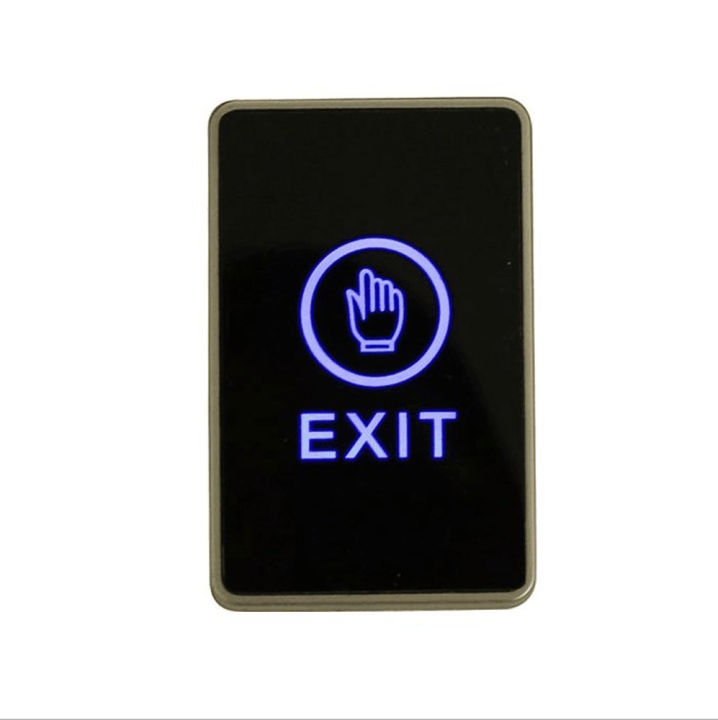 1Pc/Lot Bule Backlight Touch Exit Button Contactless Door Release ...