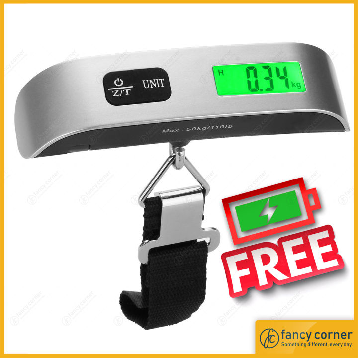 LCD Screen Electronic Luggage Scale Digital Weight Scales | Daraz.lk
