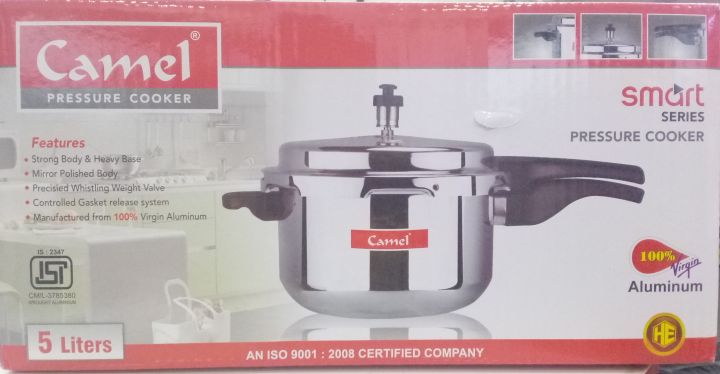 Camel Pressure Cooker-5L-One Year Warranty | Daraz.lk