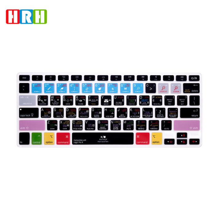 【UrbanNomad】HRH Logic Pro X Korean Hotkey Shortcuts Silicone Keyboard ...