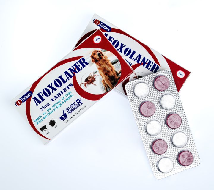 AFOXOLANER | Tablets for dogs to treat Flea & Tick | 5 Tablets Pack ...