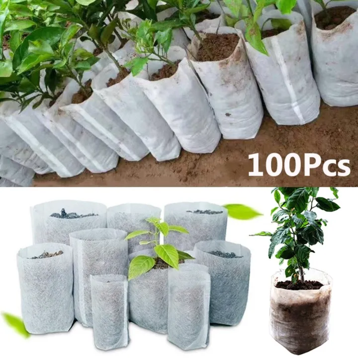 Eco-friendly Non-woven Flower Seedling Raising Growing Vegetable ...