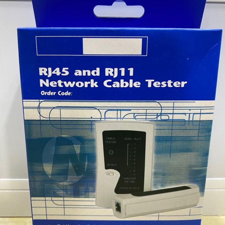 RJ45 Network Cable Tester CAT5e CAT6 RJ11 Ethernet LAN PC Wire Lead ...