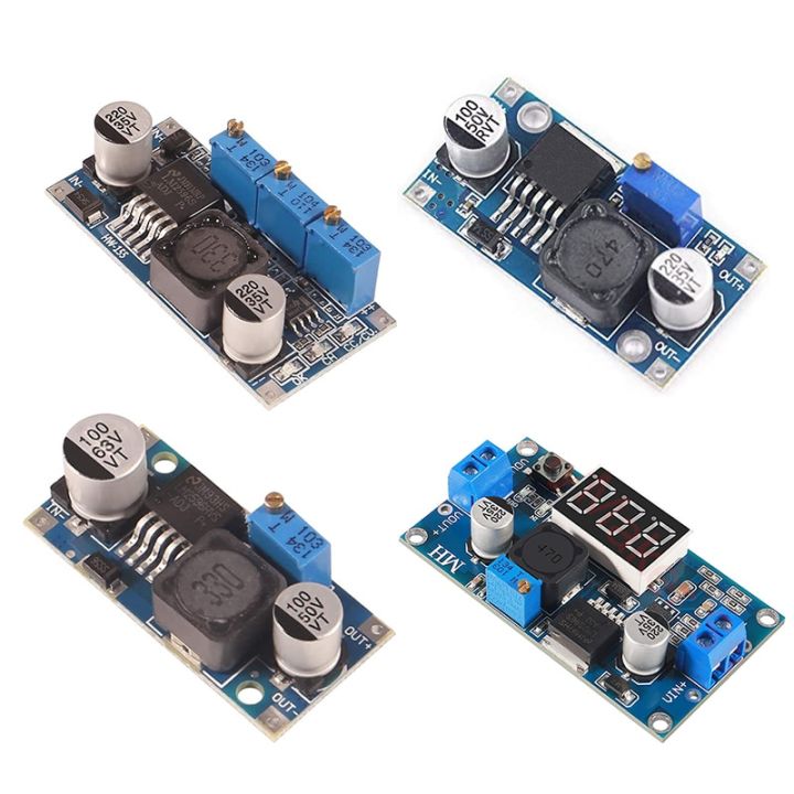 LM2596/LM2596S/LM2596LED/LM2596HVS DC to DC Buck Converter Voltage Regulator DIY Adjustable ...