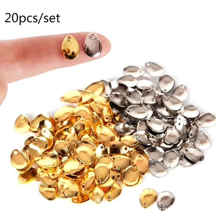 Spinner Tackle Vibration Smooth Nickel Fishing Attractor Spinner VIB ...