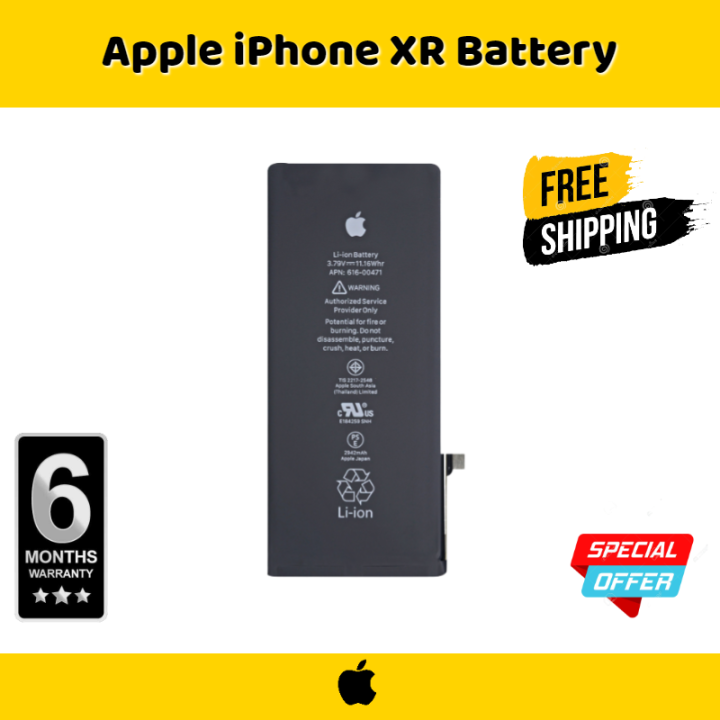 Apple iPhone XR Battery High Capacity Replacement 0 Cycle | Daraz.lk