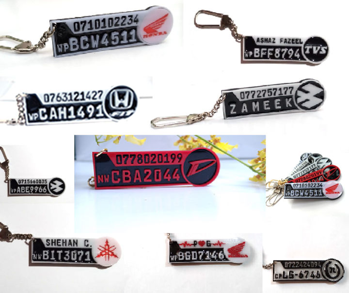 RIO Single SIDE customized VEHICLE KEY TAG | Daraz.lk