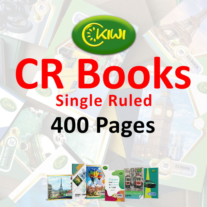 KIWI Single Ruled CR Books, 400 Pages | Daraz.lk