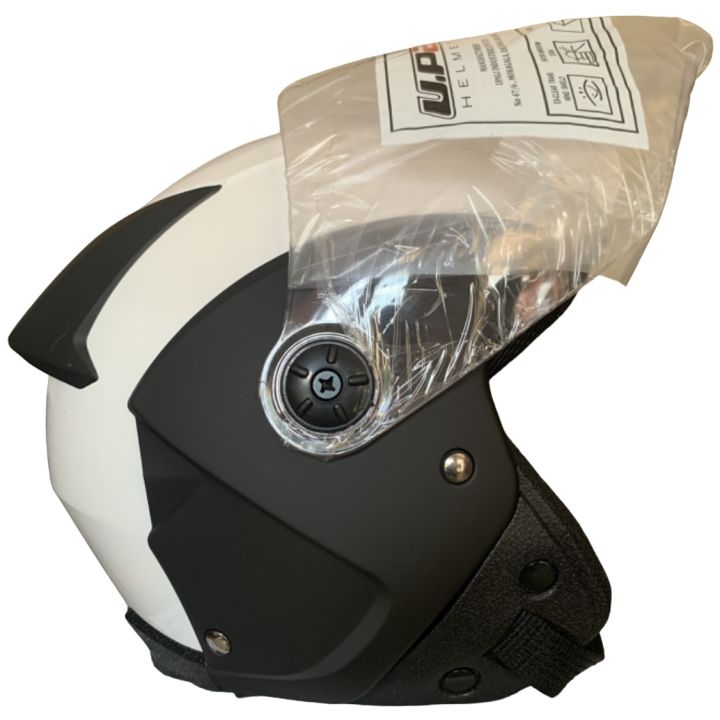 UP2 Alien High Quality Helmet White Black | Daraz.lk