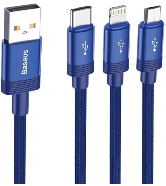 Baseus 3 in 1 USB Cable | Daraz.lk