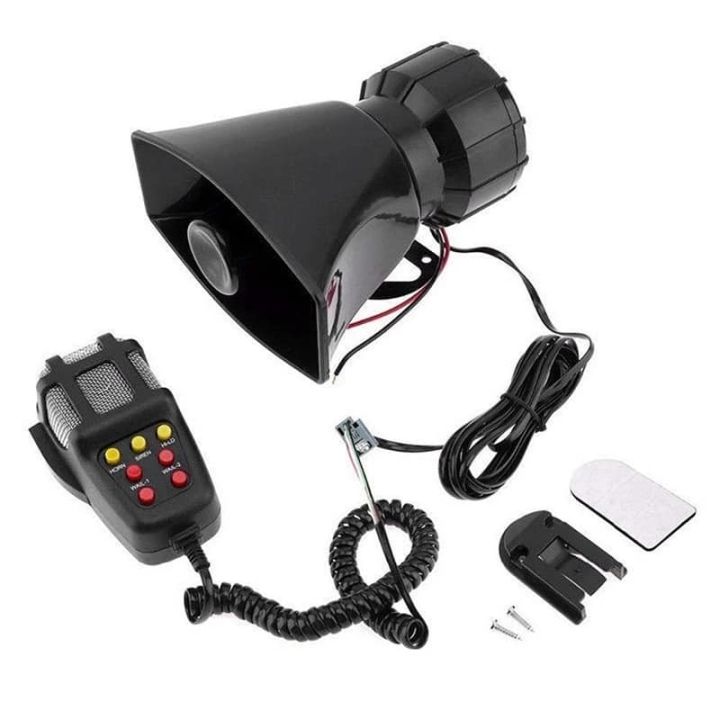 TYPE-R HIGH QUALITY LOUD ELECTRONIC HORN 6 Tone Siren 100W | Daraz.lk