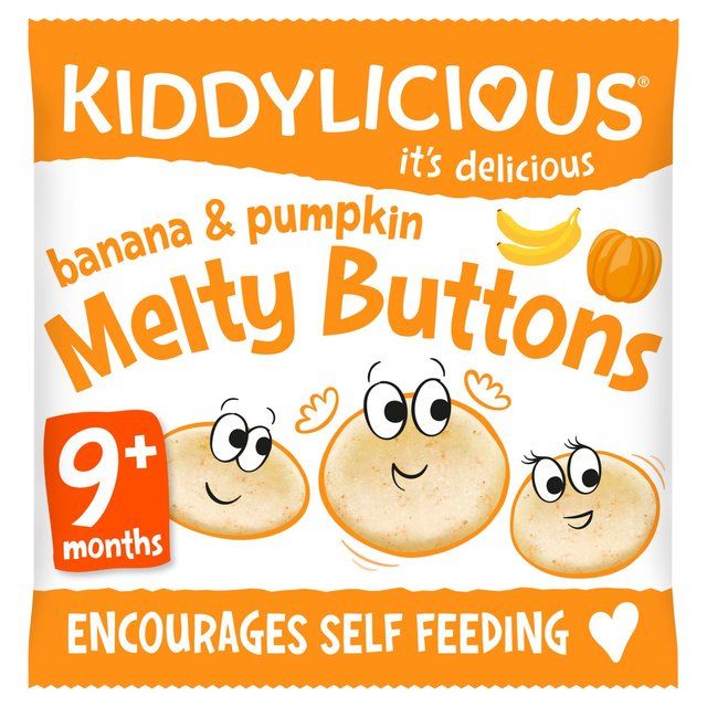 Kiddylicious Banana & Pumpkin Melty Buttons 6G | Daraz.lk