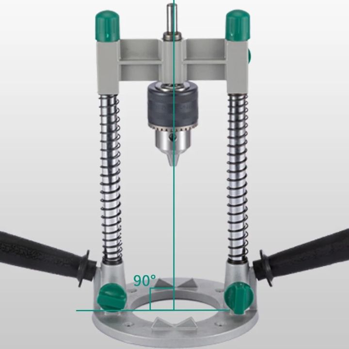 90 Angle Adjustable Drill Guide Rotary Electric Drill Stand Attachment ...