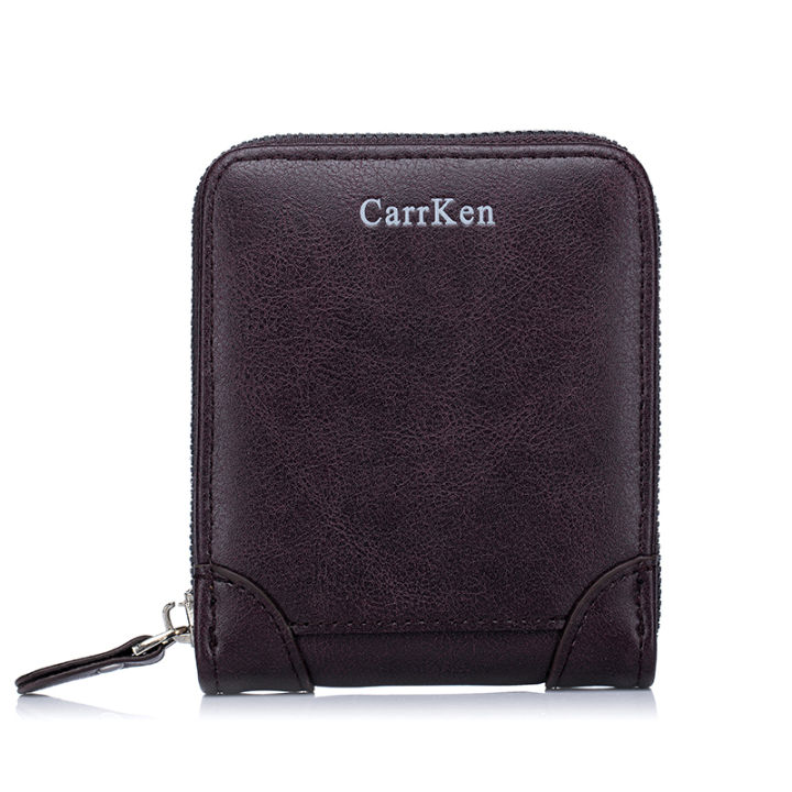 【FOOT SOFA】CarrKen's New Men's Wallet 2023 Retro Horizontal Style ...
