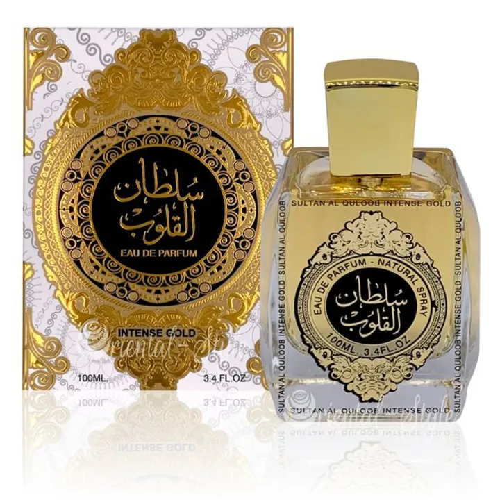 Sultan Al Quloob Intense Gold Perfume 100ml - _Original UAE Intense ...